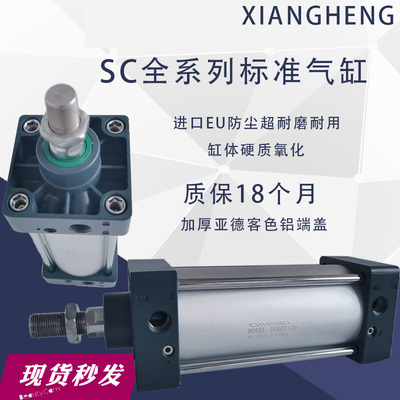 SC32 40 50EU标准气缸125 175 1000 300 250 600 800