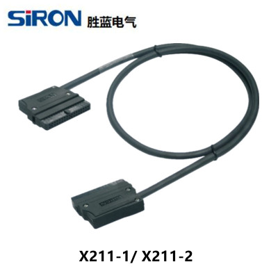 SIRON胜蓝34P适用基恩士KV系列PLC全插接式线束MIL电缆线X211-1/2