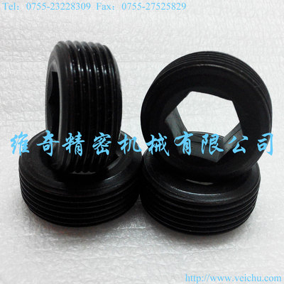 通孔型螺塞贯止付丝带紧