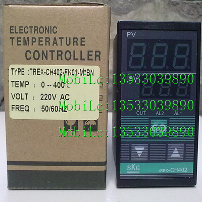 实物拍摄原装正品台湾SKG吹膜机塑机TREX-CH402-FK01*M*BN温控仪