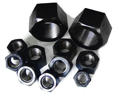 GB6175高强12级发黑六角加厚螺母M10M12M14M16M18M20M22M24M27M30