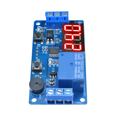 一路数显延时继电器模块