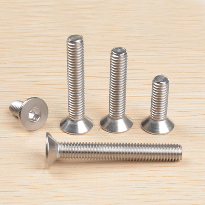 304不锈钢内六角平杯加长螺栓超薄头扁头大平头螺丝钉m2 m3 m4 m5