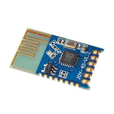 JDY-40 2.4G无线串口透传 收发一体远距离通信模块免开发 超24L01