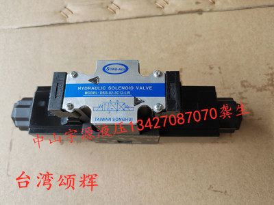 DSG-02-3C12-DL台湾SONGHUI液压电磁阀DSG-02-3C12-LW A220 D24V