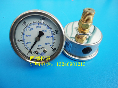 表壳不锈钢轴向充油防震