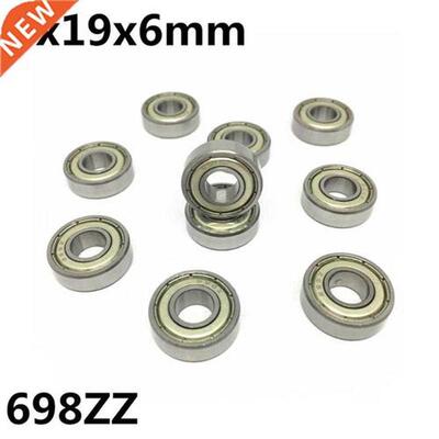 10Pcs 698ZZ R-1980ZZ 8x19x6 mm Deep groove ball bearing Mini