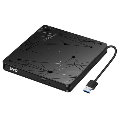 External DVD Drive USB3.0 Type C DVD RW CD Rewriter Burner P