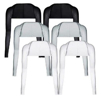 6Pairs Cooling Shawl Arm Sleeves With Finger Hole Sun