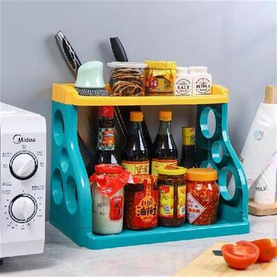 Kitchen Cabinet Storage Shelf Home Retractable Stackable