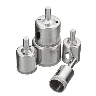 5Pcs/Set 20 26 30 35 42mm  Diamond Hole Saw Tile Glass Marbl