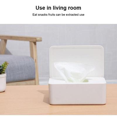 Wet Wipes Dispenser Holder Case With Lid Detachable Dustproo