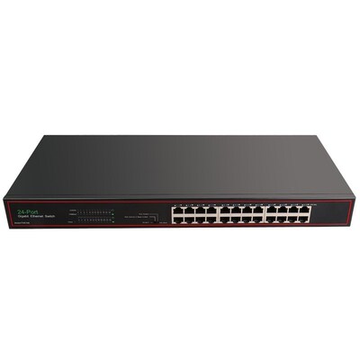 Gigabit Network Switch 24 Port Network adapter 10/100/1000Mb