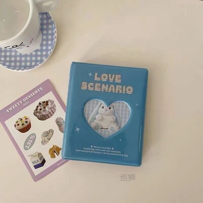 72 Pocket Photocards Collect Book With Stickers Card Holders