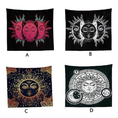 Printed Tapestry Hanging Decoration Carpet Colorful Soft