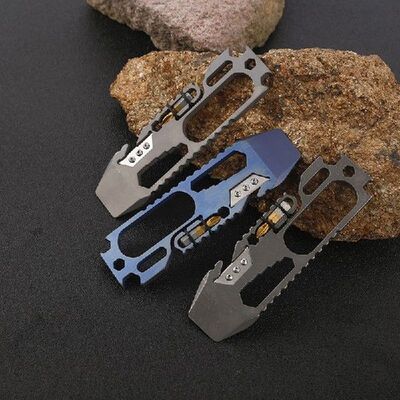 Outdoor Multifunctional EDC Titanium Alloy Survival Tool
