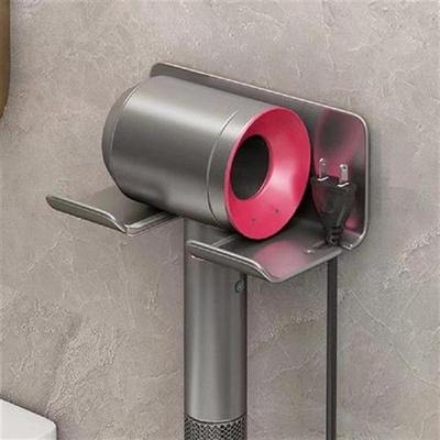 Air Blower Shelf Space Aluminum Hair Dryer Rack with