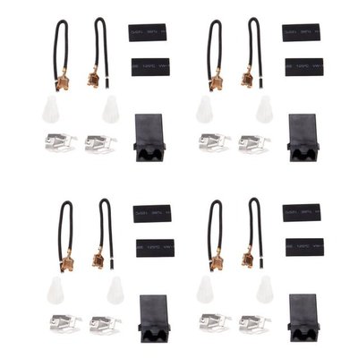 4 Sets 330031 Electric Stove Range Burner Kit Fit for Whirlp