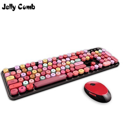 2.4G Wireless Keyboard Mouse Set for Computer Laptop Nootebo