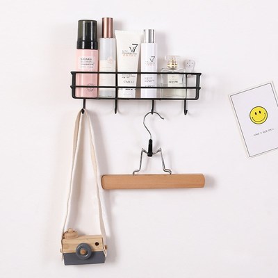 Modern and simple wall shelf, one character partition board,