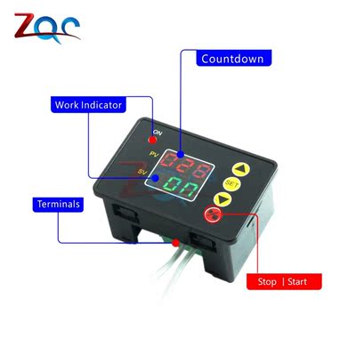 T2310 High Precision Intelligent LED Digital Time Controller