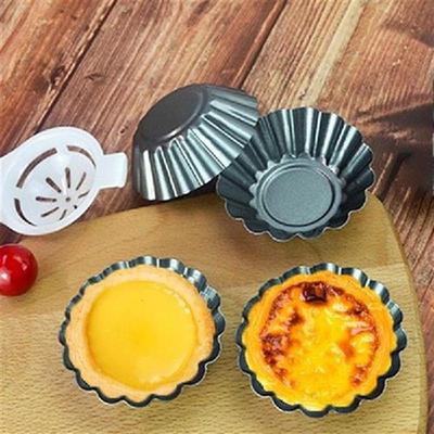 3 Pcs/Set Egg Tarts Mold DIY Cupcake Mould Kitchen Pastries