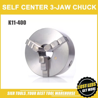 K11-400 3 jaw chuck/400MM manual lathe chuck/3-Jaw Self-cent