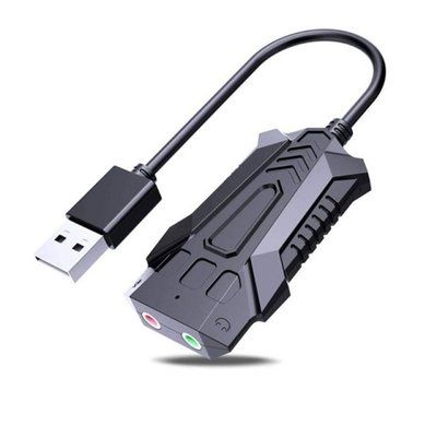 USB Sound Cards External Independent Desktop Computer Notebo