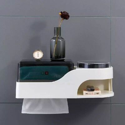 Kotak Tisu Tahan Air Pemegang Kertas Toilet Multifungsi