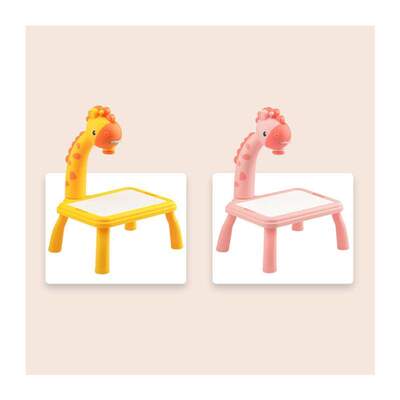 New Children Led Projector Art Drawing Table Toys Kids Paint