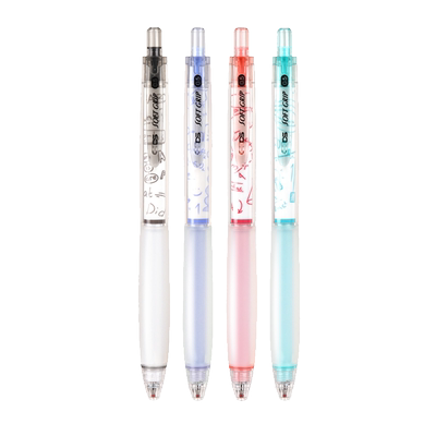 点石指尖温柔双珠顺滑按动笔