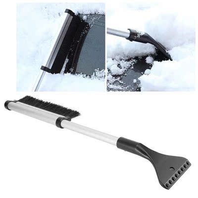 Telescoping Snow Brush Aluminum Alloy Car Retractable Winter