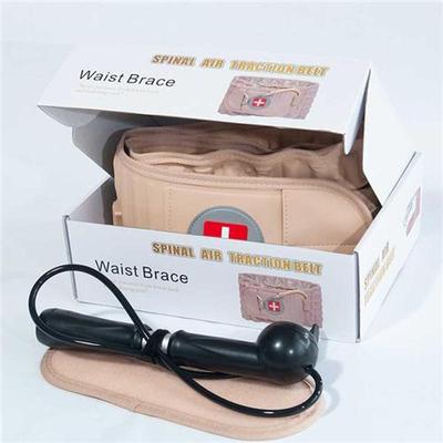 1set Waist Air Traction Brace Belt Spinal Lumbar Support Bac
