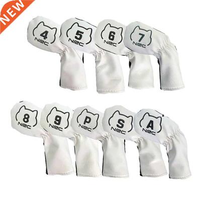 9pcs/Set Head Covers Set Golf Club Headcover Lovely Shiba