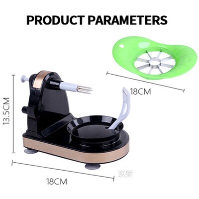 Apple Peeler Hand-cranked Stainless Fruit Peeler Slicing Mac