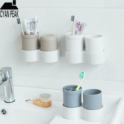 Bathroom Accessories Set Travel Toothbrush Cup Set Storage B