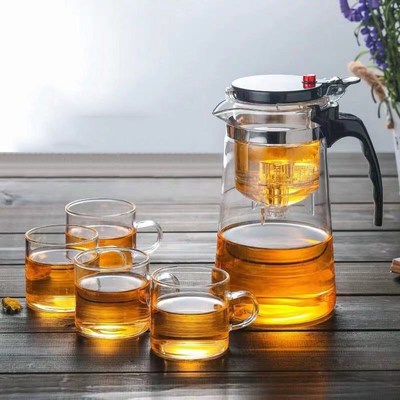 Tea Pots Heat Resistant Glass Tea Pot Tea Infuser Chinese Ku