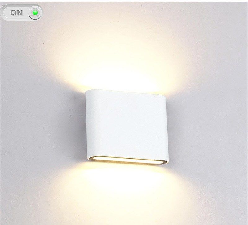 Modern p Down Dual-Head indoor Outdoor Lighting Wall Lamps c