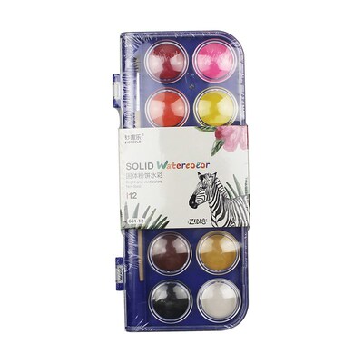 *MOKEELO Semi-dry/Solid Watercolor/Gouache Paint Pigt Set Tr