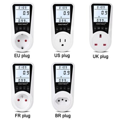 Electricity Usage Monitor Digital Wattmeter AC Power Meter 1