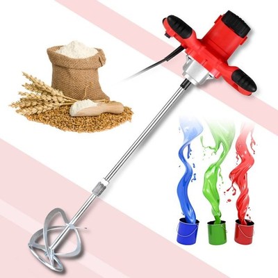 Handheld 6-Speed Electric Cement Mixer Stirrer 2100W 800rpm
