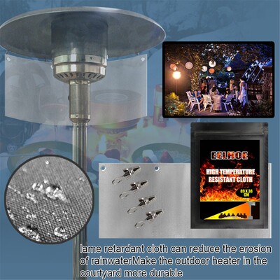 New Radiator Reflector Heat Resistant Outdoor Gathering