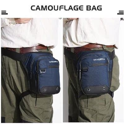 Motorcycle Waist Pack Drop Leg Bag Bike Riding Cycling
