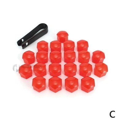 *20pcs/set Universal Car Tire Screw Cap Nut Protection Autom