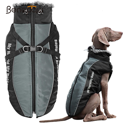 Benepaw Winter Dog Clothes Comfortable Warm Furry Collar