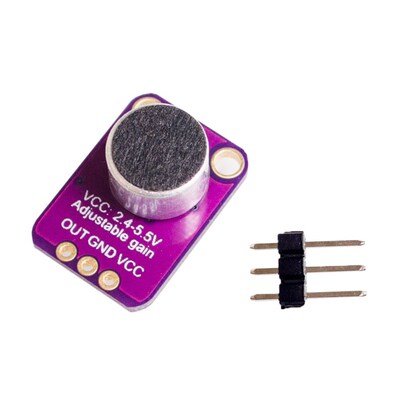 10PCS GY-MAX4466 electret microphone amplifier MAX4466 adjus