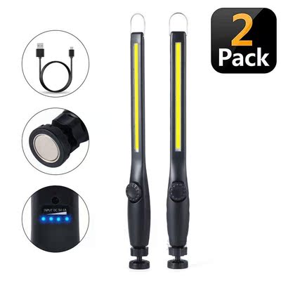 LED Work Light USB Rechargeable COB Work Light Portable Magn