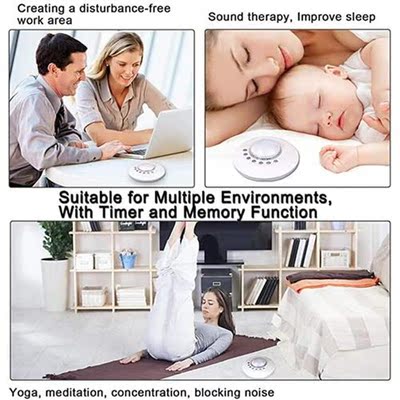 White Noise Machine Kids Baby Sleeping Nature Sound Therapy