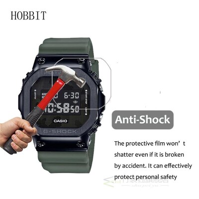 3Pcs Nano Anti shock Film For Casio G Shock  GM 5600B GM 56