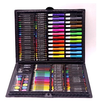 168pcs Drawing Pen Art Set Kit Painting Sketching Color Penc